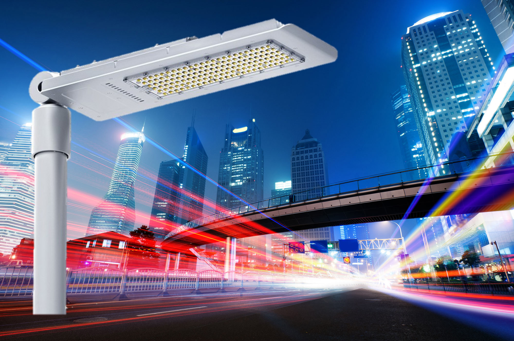 Iluminacion LED para alumbrado de calles y jardines